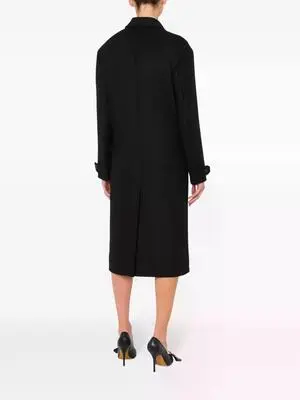 Moschino Notched-collar Single-breasted Coat