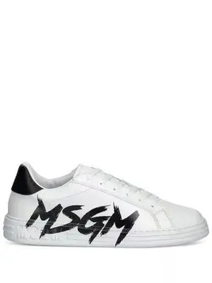 Msgm Logo Sneakers For Men