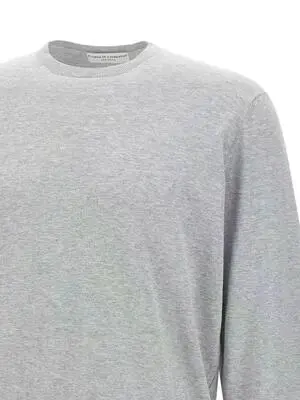 FILIPPO DE LAURENTIIS Cotton Crew Neck Sweater - Grey