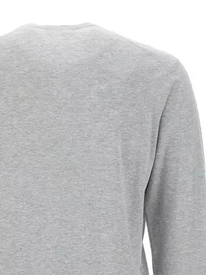 FILIPPO DE LAURENTIIS Cotton Crew Neck Sweater - Grey