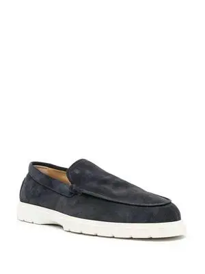 TOD'S Suede Loafers - Blue