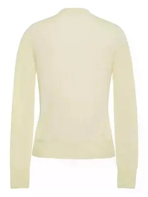 Adam Lippes Fine-knit Crew Neck Jumper - Yellow