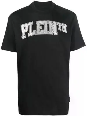 Philipp Plein Stones Logo-print T-shirt - Black