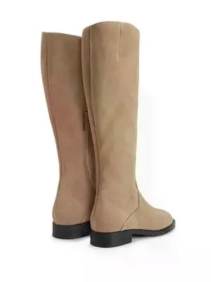 GIUSEPPE ZANOTTI Suede Knee High Boots