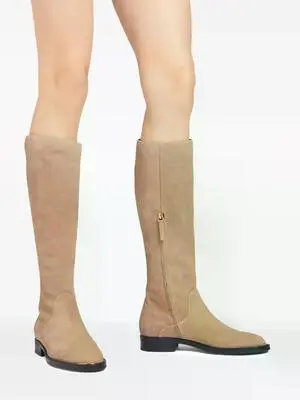 GIUSEPPE ZANOTTI Suede Knee High Boots