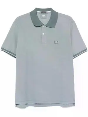C.P. COMPANY Short-sleeve Polo Shirt - Blue