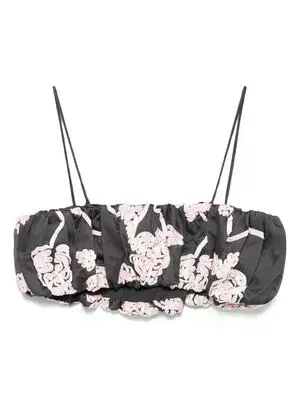 ROTATE BY BIRGER CHRISTENSEN Balloon Crop Top