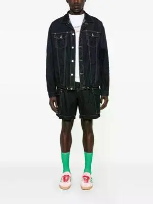Dsquared2 Indigo Denim Cargo Shorts