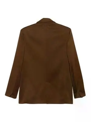 FORTE_FORTE Single-breasted Blazer - Green