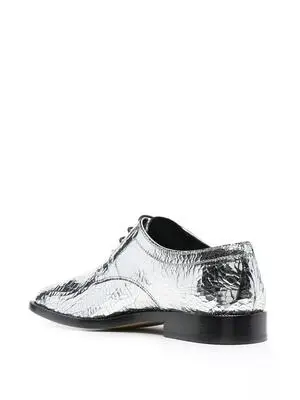 MAISON MARGIELA Tabi Mirror-effect Lace-up Brogues