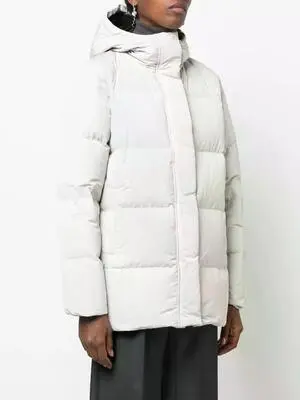 Aspesi Quilted Finish Hooded Coat
