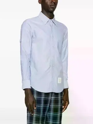 Thom Browne Armband-embellished Cotton Shirt