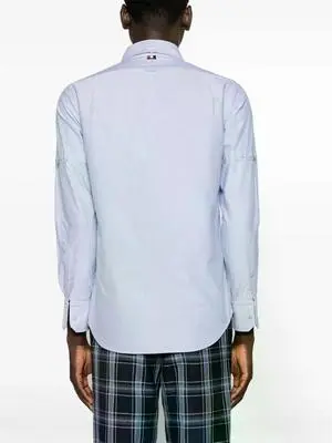 Thom Browne Armband-embellished Cotton Shirt