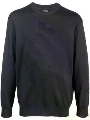Paul & Shark Virgin Wool Round Neck Jumper