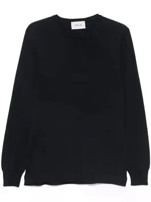 D4.0 Virgin Wool Fine Knit Crew Neck Sweater