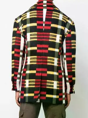 VIVIENNE WESTWOOD Double-breasted Checked Wool Coat