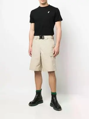 Off-White High-waisted Bermuda Shorts