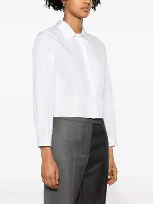 Thom Browne Cropped Cotton Shirt