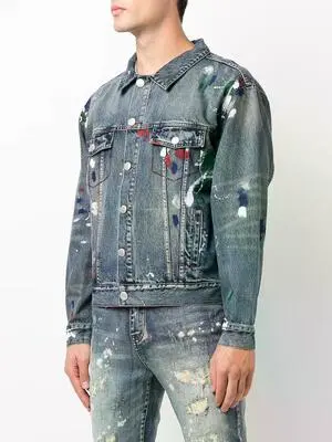 GOD'S MASTERFUL CHILDREN Artist Print Denim Jacket