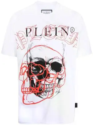 Philipp Plein Round Neck T-shirt - White
