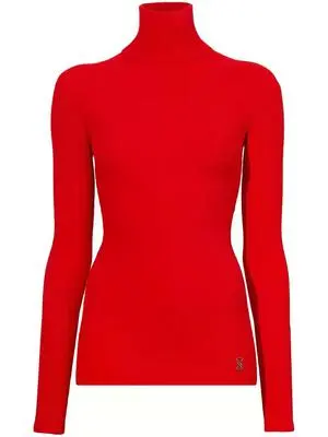 Proenza Schouler Ribbed High Neck Jumper