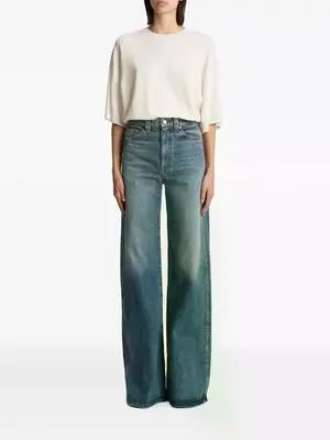 Khaite Dane Flared Jeans