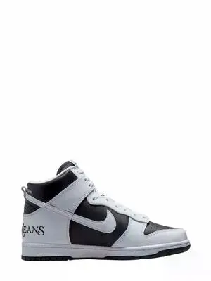 Nike X Supreme Sb Dunk High Any Means "white/" Sneakers - Black