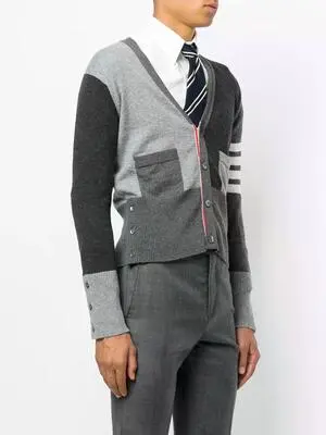 Thom Browne Cashmere V-neck Cardigan