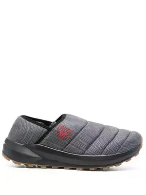 Rossignol Quilted Padded Slippers - Grey