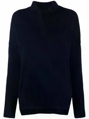 LISA YANG Heidi Cashmere High-neck Sweater - Blue