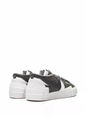 Nike X Sacai Blazer Low 'iron Sneakers - Grey