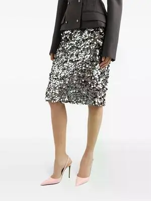 Dolce & Gabbana Sequined Pencil Skirt