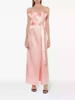 Philosophy Di Lorenzo Serafini Satin Gown - Pink