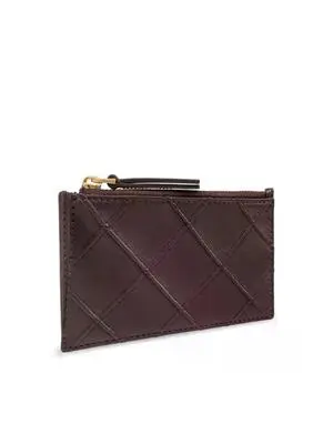 Tory Burch Fleming Soft Wallet - Red