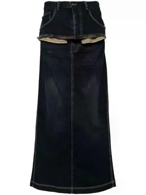 ACT Nº1 Layered Denim Skirt