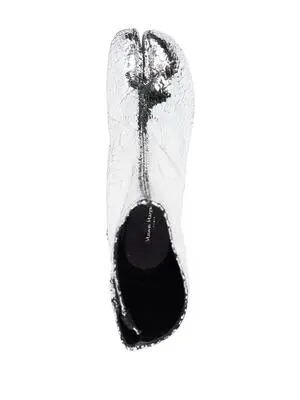 MAISON MARGIELA Tabi Mirror-effect Ankle Boots