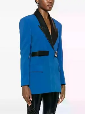 Patrizia Pepe Blazer With Contrasting Collar