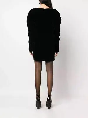 Nina Ricci Velvet Mini Dress