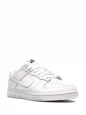 Nike Dunk Low Triple Leather Sneakers - White