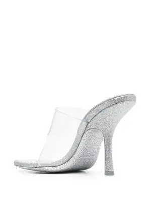 Alexander Wang Nudie Glittered Sandals