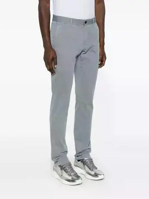 Incotex Twill Tapered Trousers - Blue