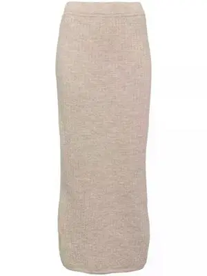 LAUREN MANOOGIAN Colum Skirt - Neutrals