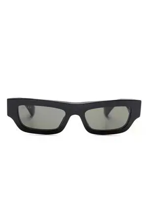 Gucci Rectangle Frame Sunglasses - Black