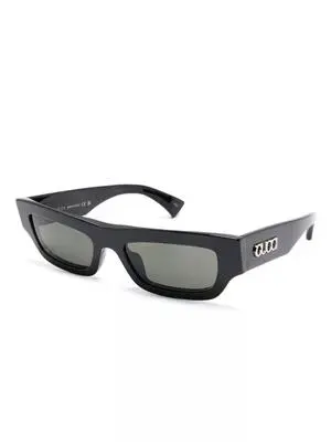 Gucci Rectangle Frame Sunglasses - Black