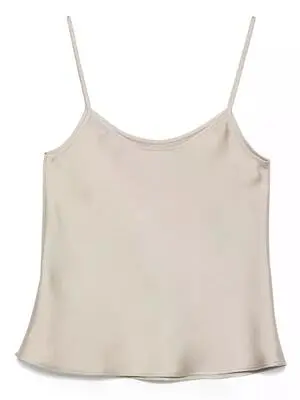 BLANCA VITA Satin Tank Top