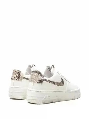Nike Force 1 Pixel Snakeskin Sneakers