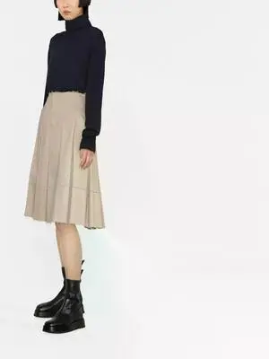 JIL SANDER Roll Neck Wool Jumper