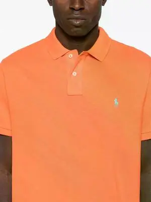 Polo Ralph Lauren Polo Pony-embroidered Polo Shirt - Orange
