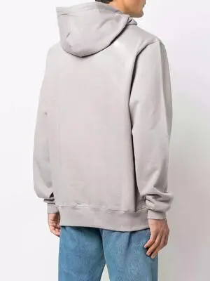 DAILY PAPER Logo Print Cotton Hoodie