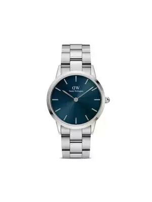 DANIEL WELLINGTON Iconic Link 36mm Watch - Blue